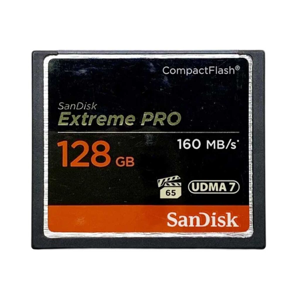SanDisk CFカード 128GB (ExtremePro) *4K対応 - LIGHT UP RENTAL