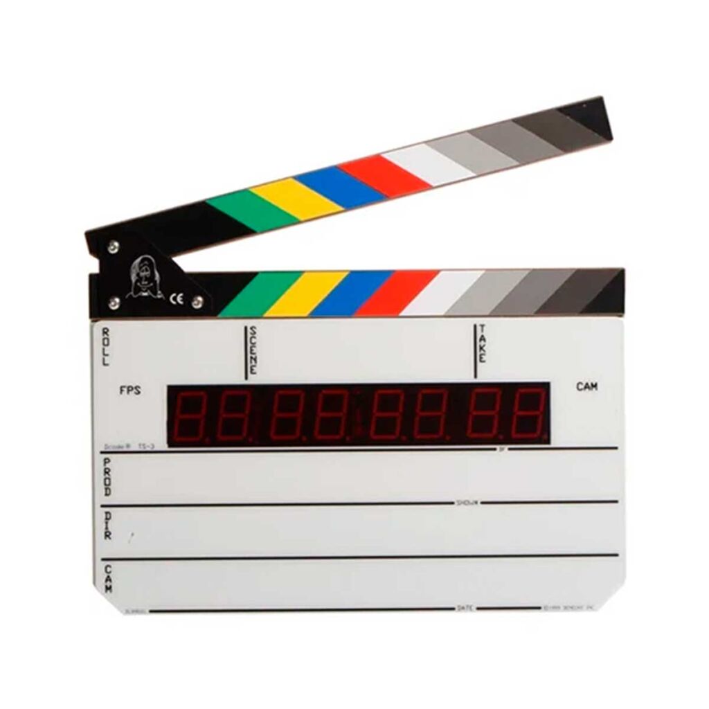 Denecke TS-3 TimeCode Slate - LIGHT UP RENTAL
