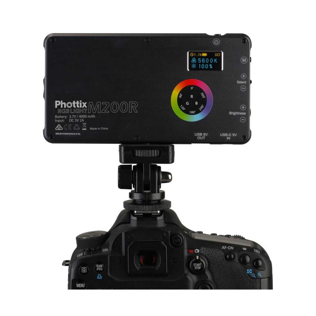 Phottix M200R RGB Light – LIGHT UP RENTAL