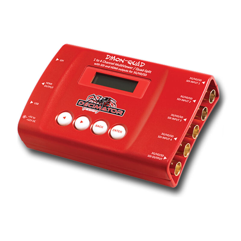 Decimator Design DMON-QUAD - LIGHT UP RENTAL